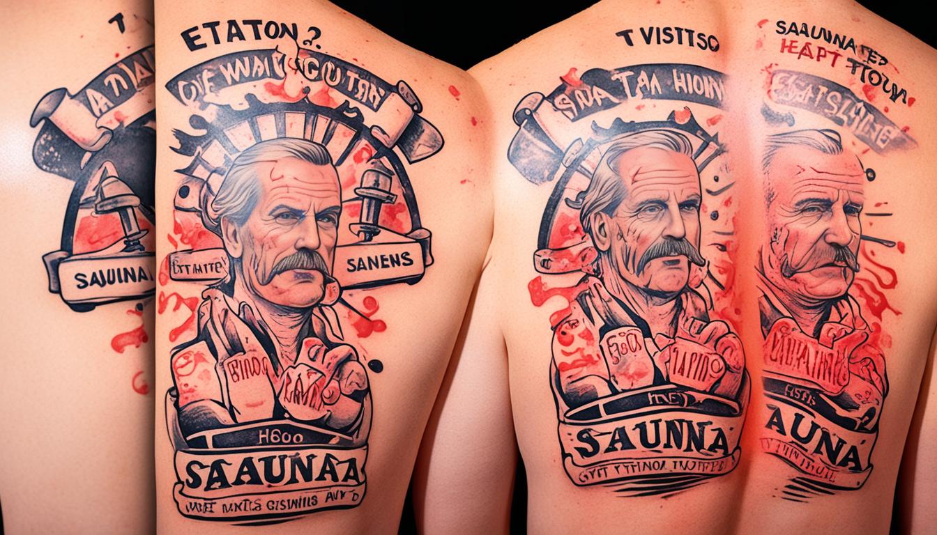 Wann dürfen Sie nach einem Tattoo in die Sauna?
